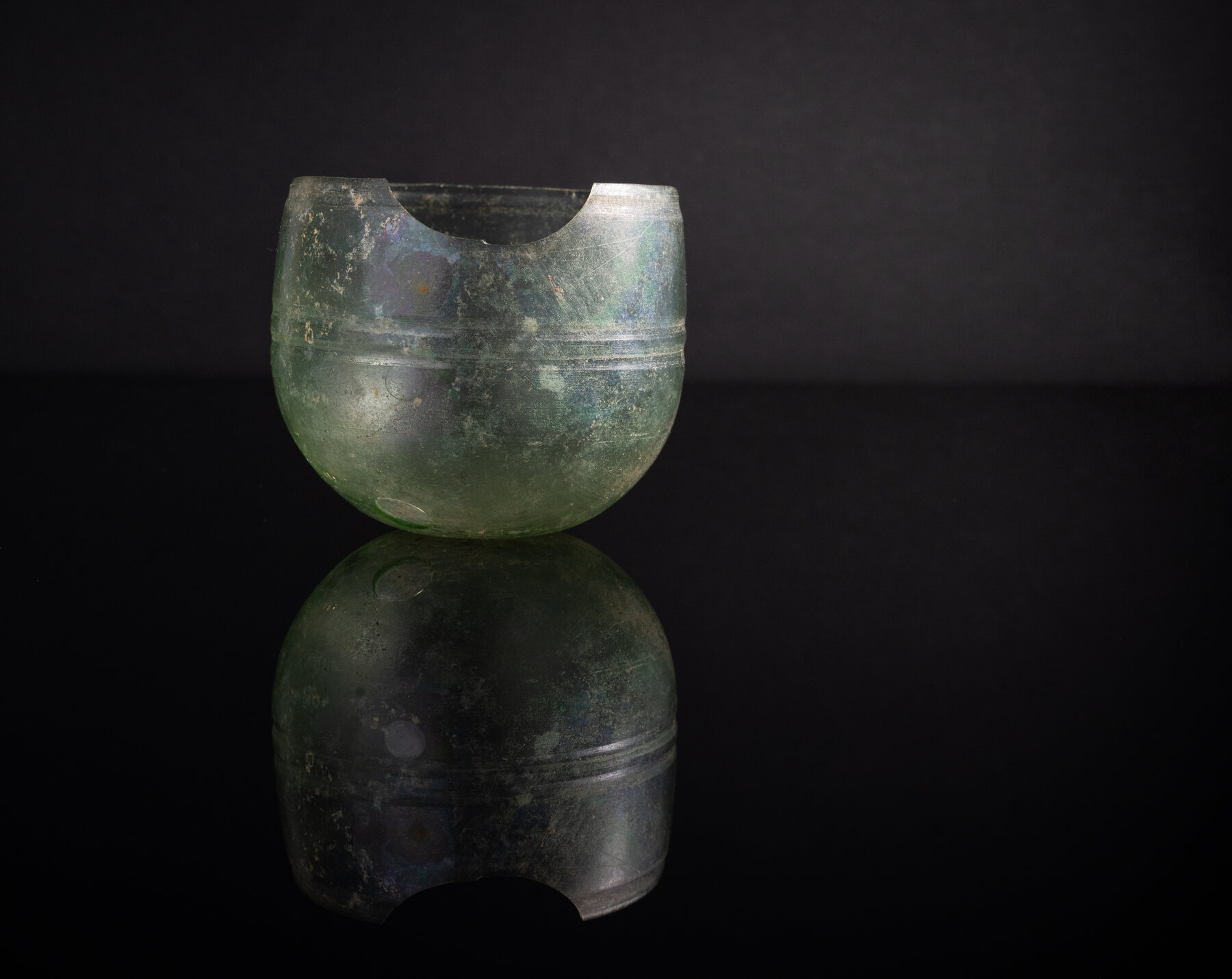 Roman glass cup, drinking cup Ancient Roman glass collection Paul ...