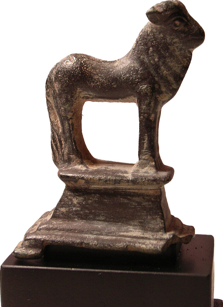Roman bull figure made of bronze Roman antique collection from the ...