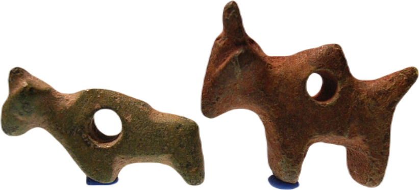 Bronze Age bull jewelry pendant made of bronze, Ancient Bronze Age ...