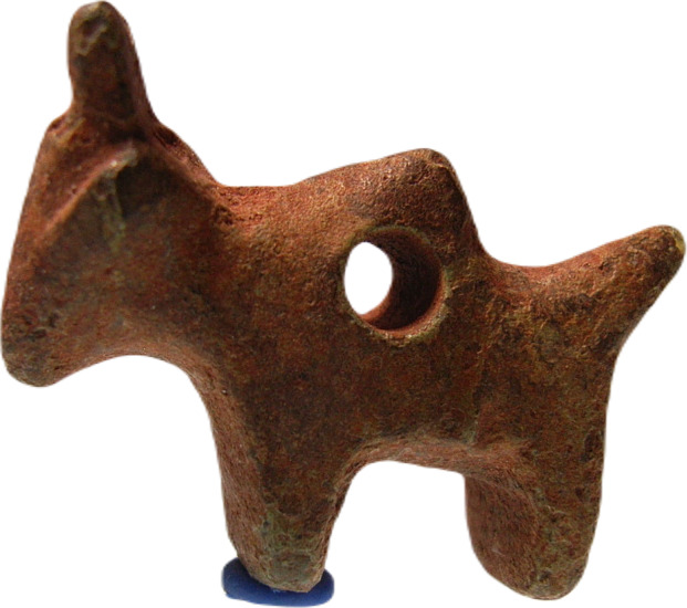 Bronze Age bull jewelry pendant made of bronze, Ancient Bronze Age ...