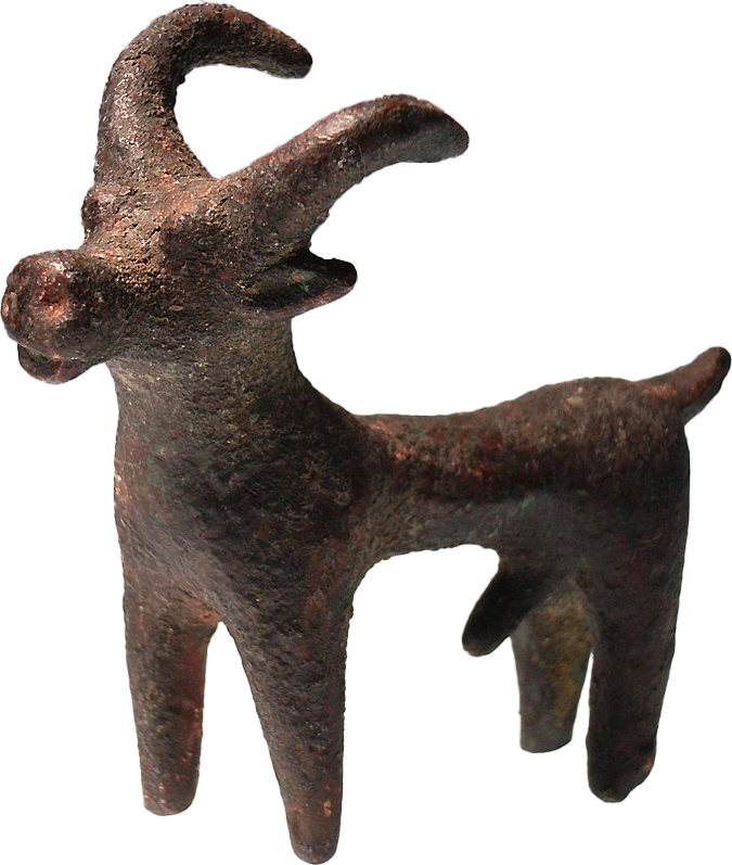 Bronze Age Figurine of an Ibex Fertility Idol Bronze Age Collection ...