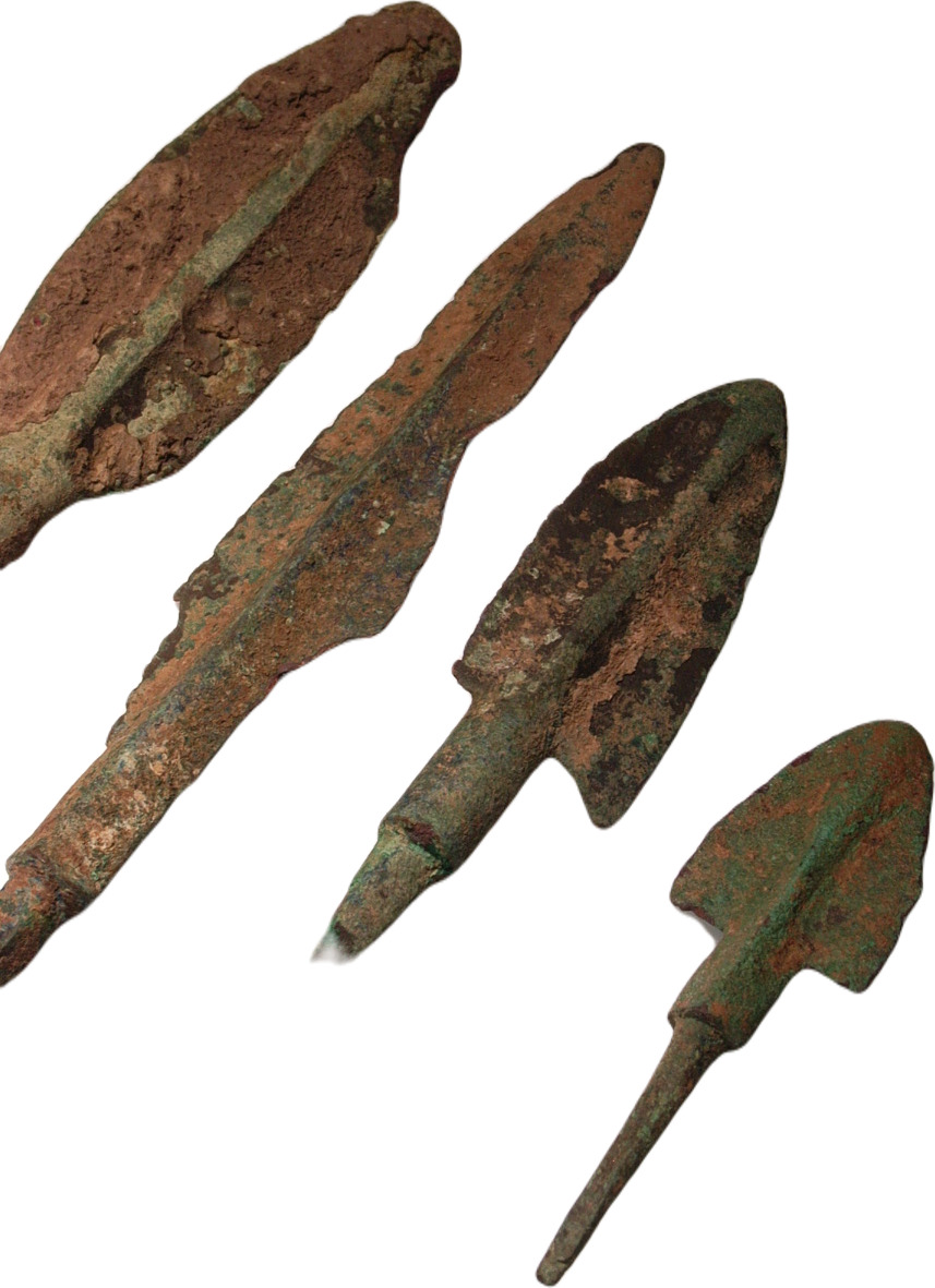 Iron Age arrowheads, throwing spearhead, EXCELLENT ANTIQUE COLLECTION ...