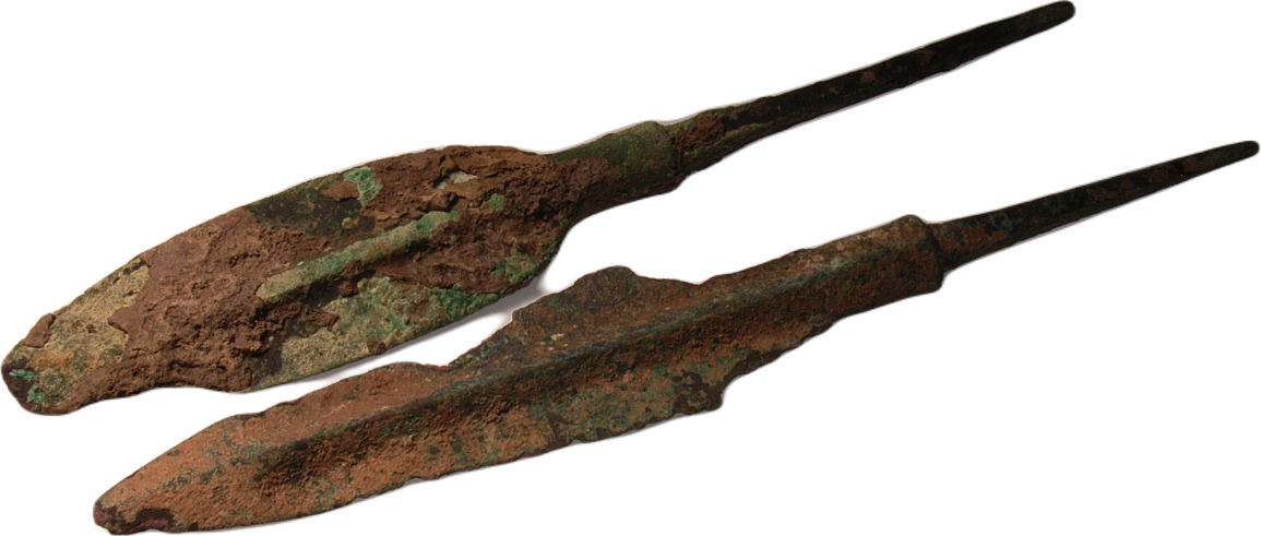Iron Age arrowheads, throwing spearhead, EXCELLENT ANTIQUE COLLECTION ...