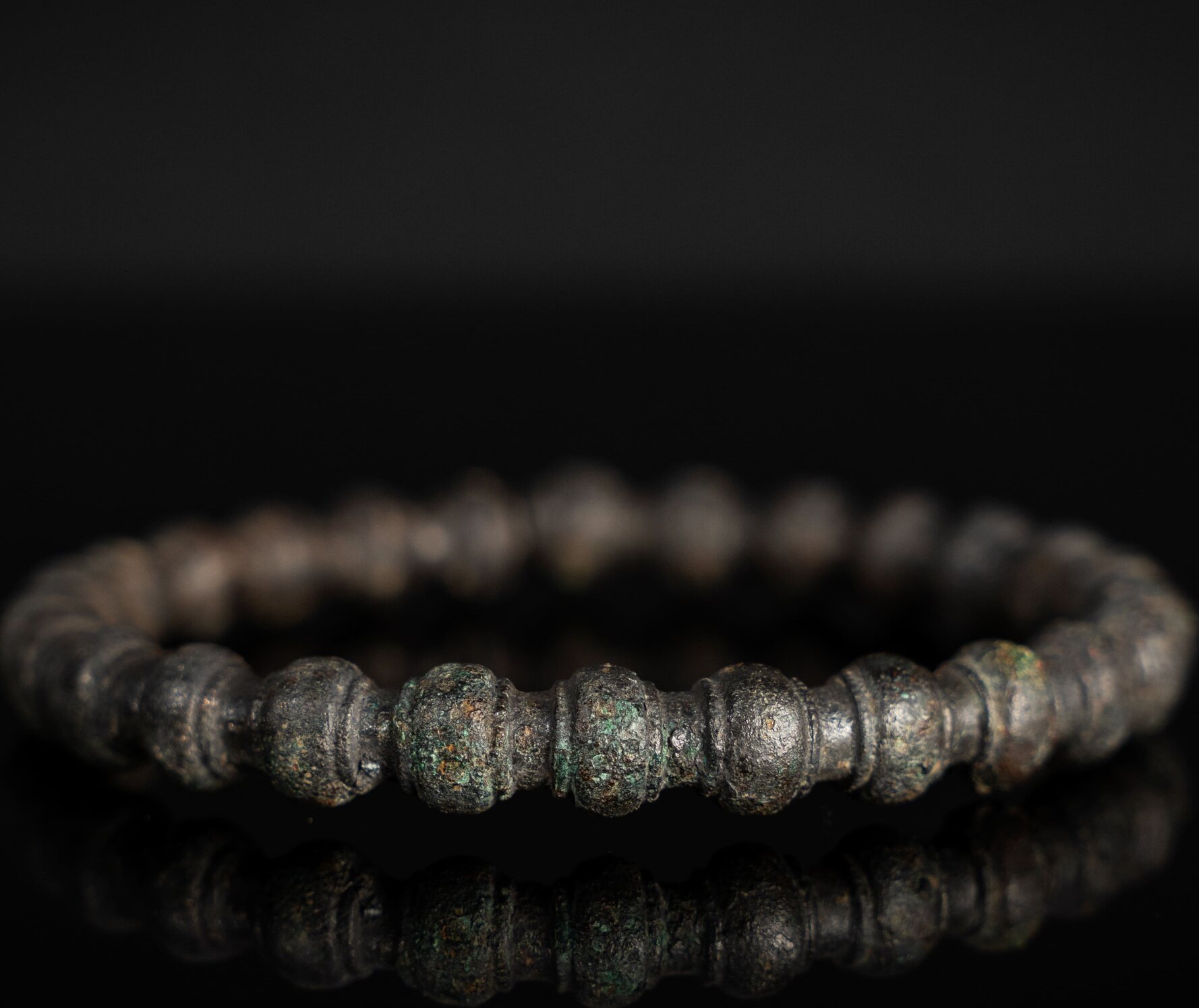 Bronze Age bangle made of bronze with nub decoration Bronze Age ...