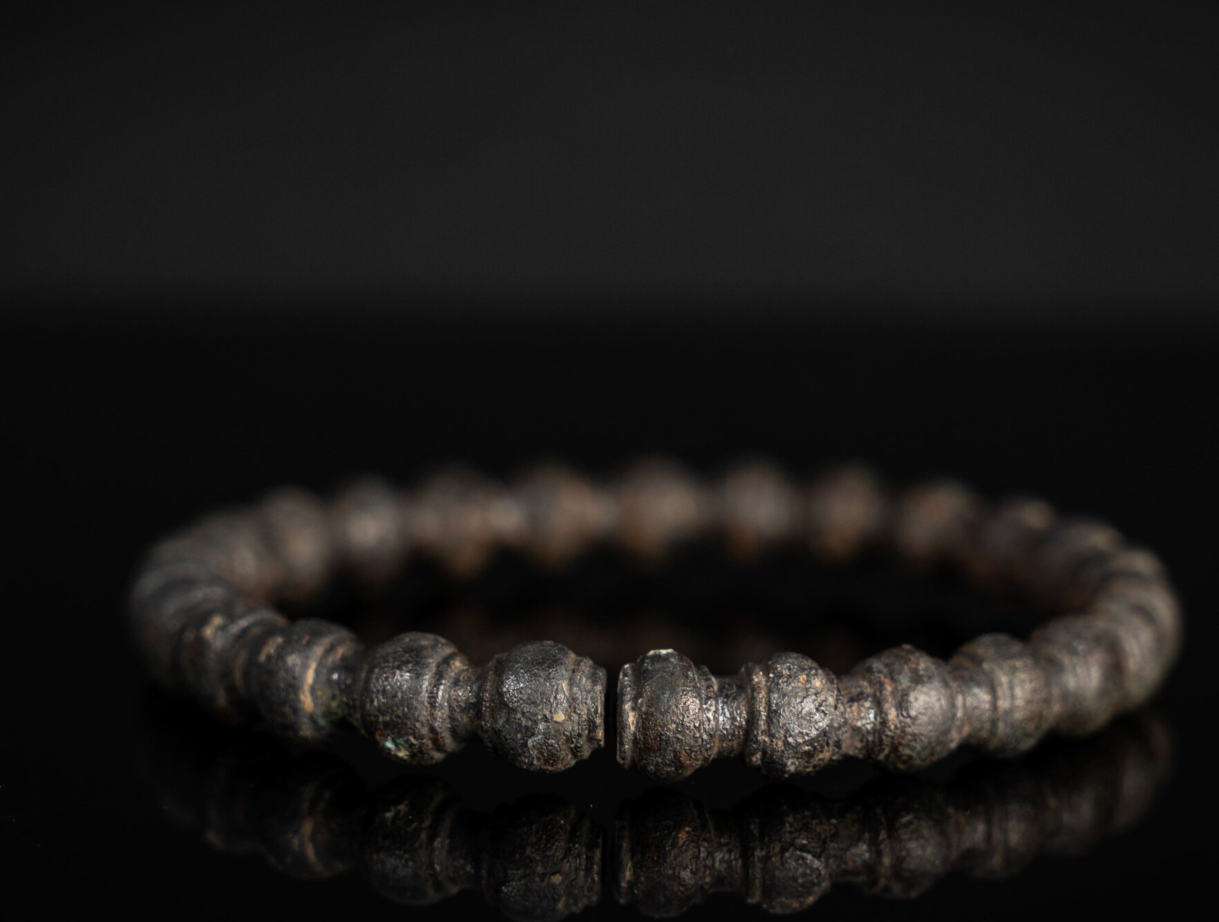 Bronze Age bangle made of bronze with nub decoration Bronze Age ...