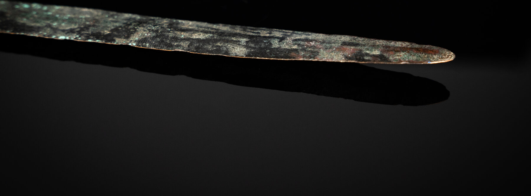 Bronze Age dagger made of bronze. Bronze Age antiques from the 1st ...