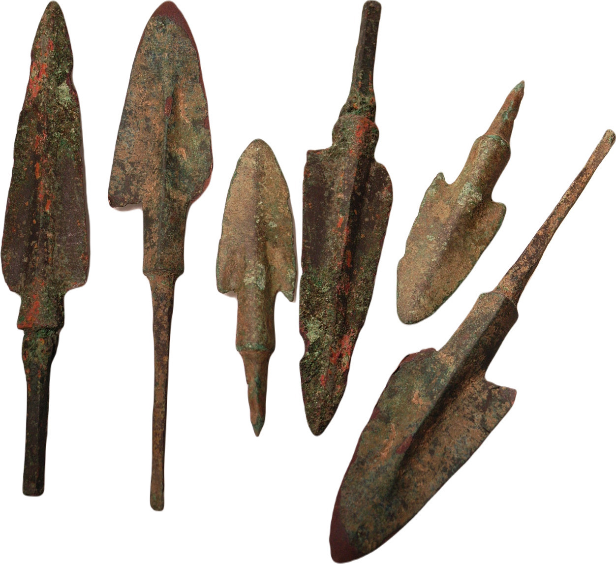 Iron Age arrowheads, throwing spearhead, EXCELLENT ANTIQUE COLLECTION ...