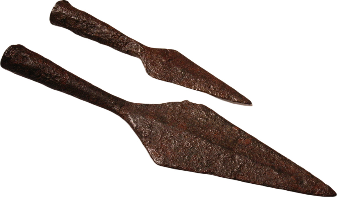 Late Roman javelin points, Roman Legion collection projectile bolts, VZ ...