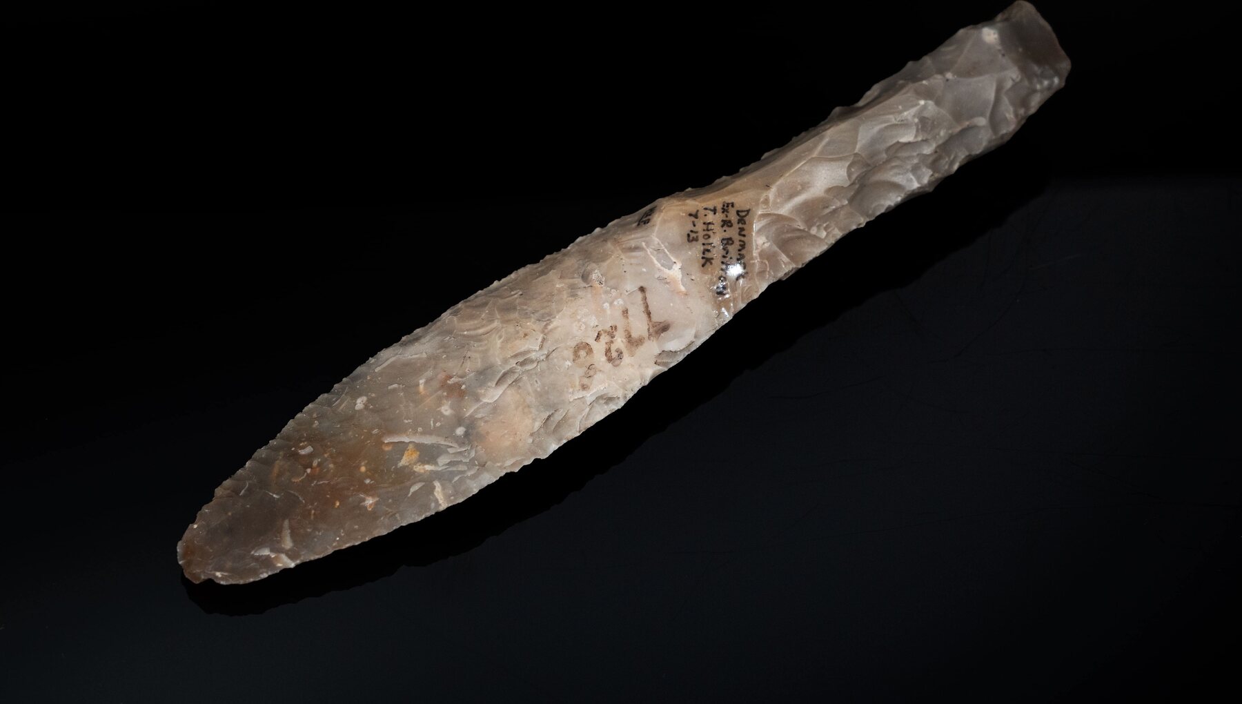 Neolithic flint dagger Denmark, dagger culture type IIIa Stone Age collection | MA-Shops