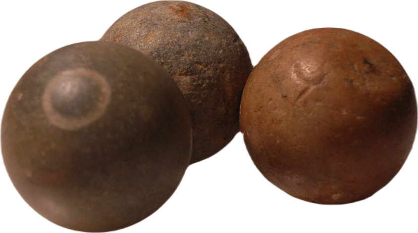 Roman - late Roman stone game balls. Ancient Roman collection | MA-Shops