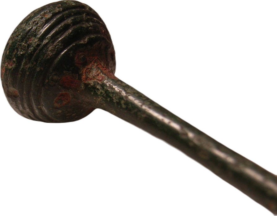 Celtic robe pin hairpin with decoration Hallstatt Period Iron Age in ...