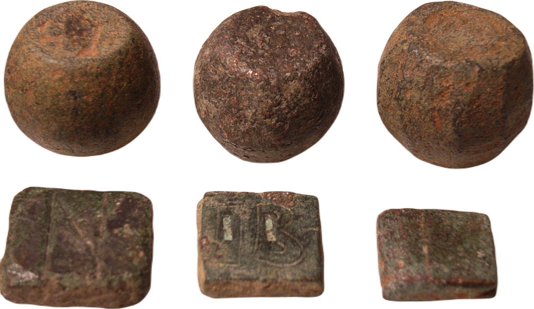 Byzantine bronze coin weights, Eastern Roman Empire Islam Byzantium ...