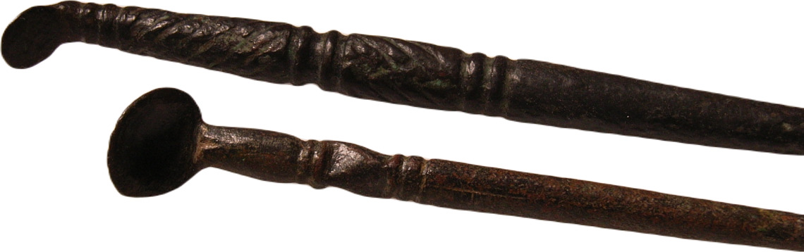 Roman medical instruments cosmetic spoon ear spoon with decoration | MA ...