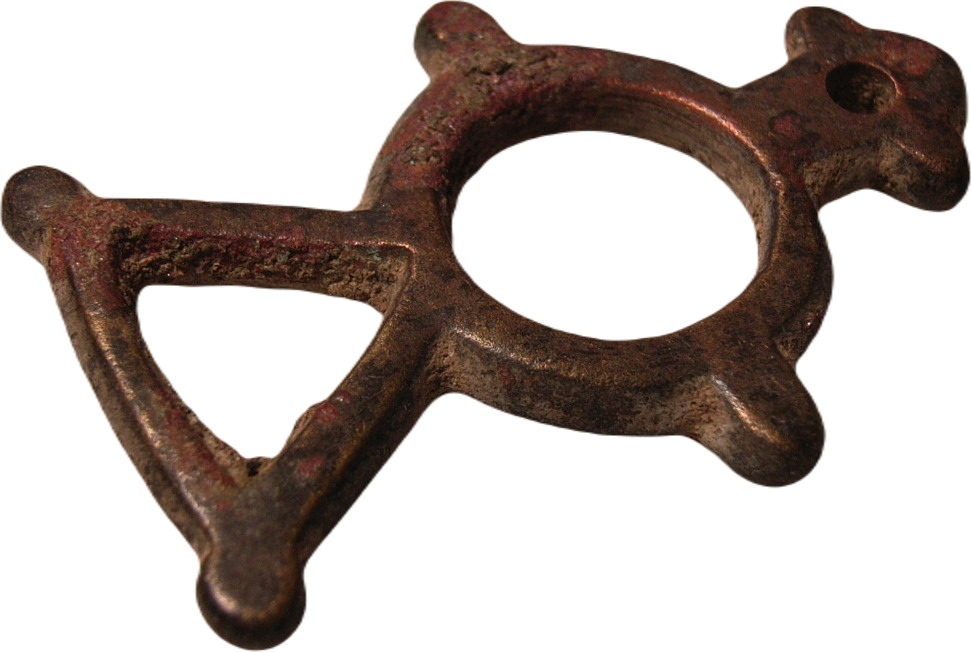 Celtic-Roman jewelry pendant protection amulets made of bronze special ...