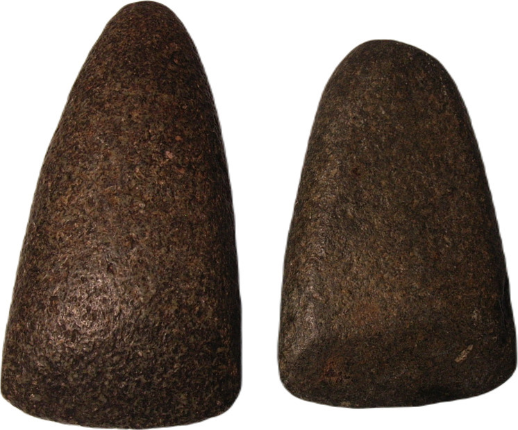 Neolithic stone ax made of granite axes roller ax Stone Age Collection ...