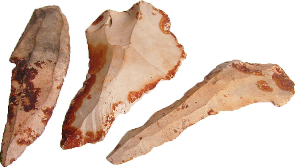 Stone Age Collection: Ax, scraper and drill Stone Age in DENMARK ...