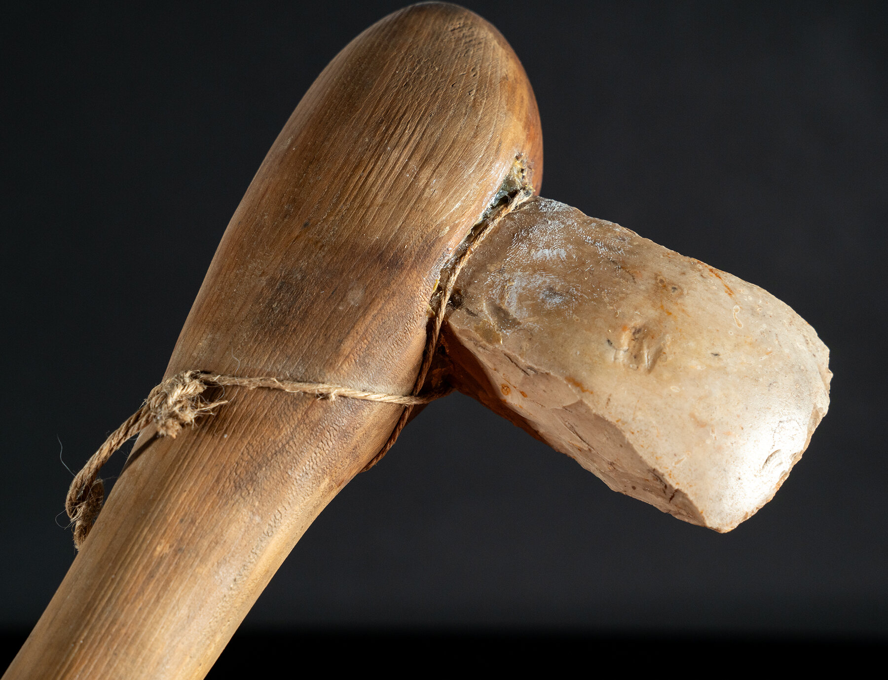Stone ax with shaft from the Neolithic, Experimental Archeology Denmark ...