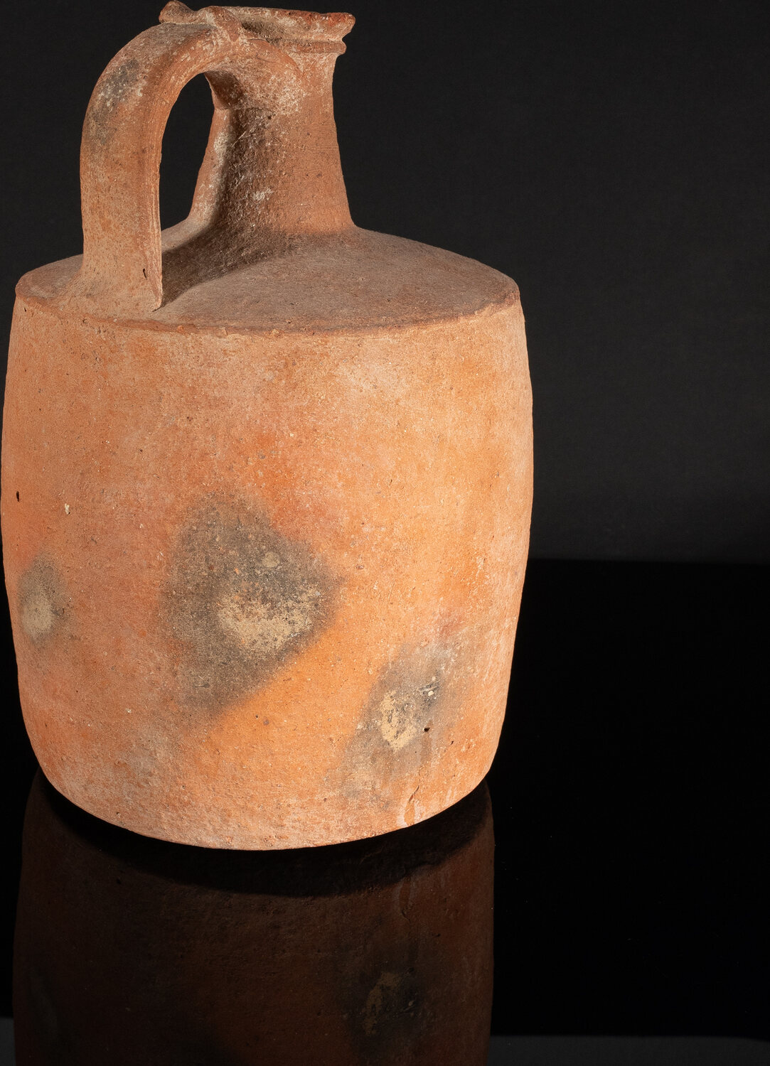 Roman jug with handle, probably for wine, from the Roman collection of ...