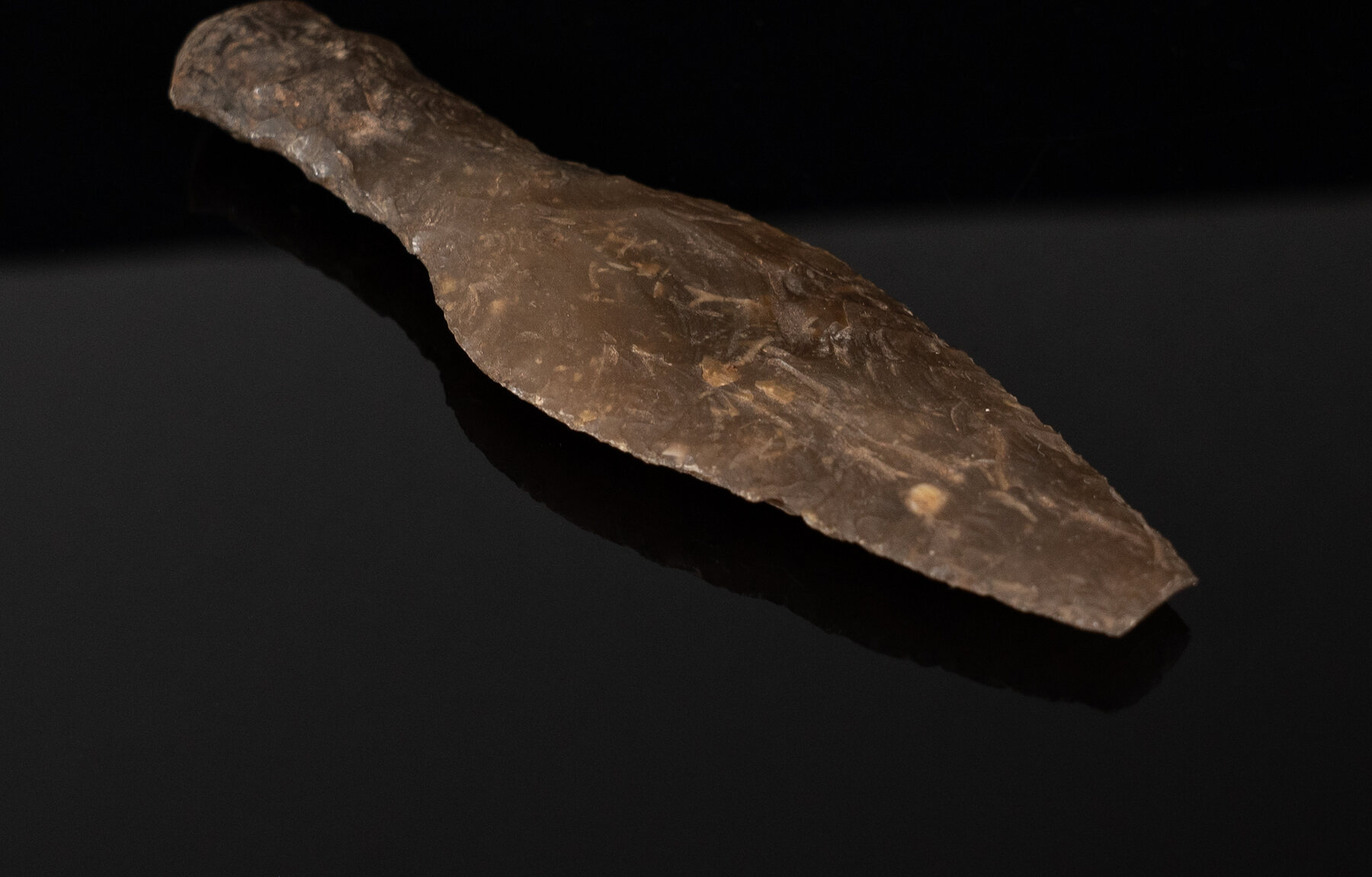Flint dagger from the Neolithic Stone Age Dagger Collection Denmark | MA-Shops