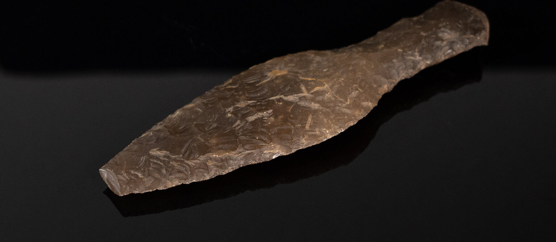 Flint dagger from the Neolithic Stone Age Dagger Collection Denmark | MA-Shops