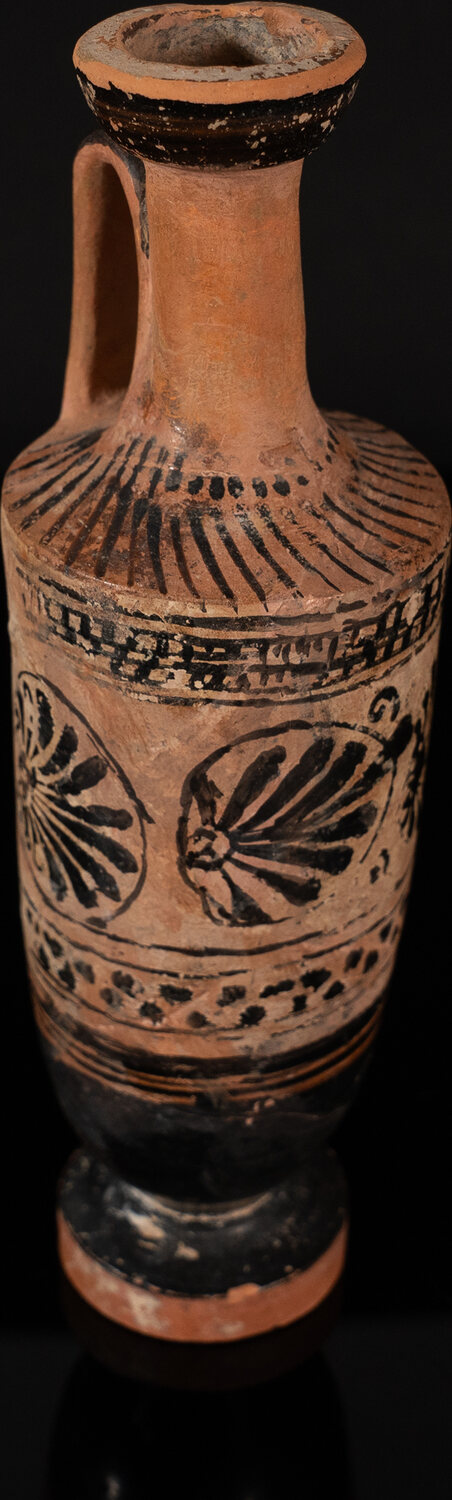 Lekythos with decoration Attic Greek ceramics Magna Graecia | MA-Shops