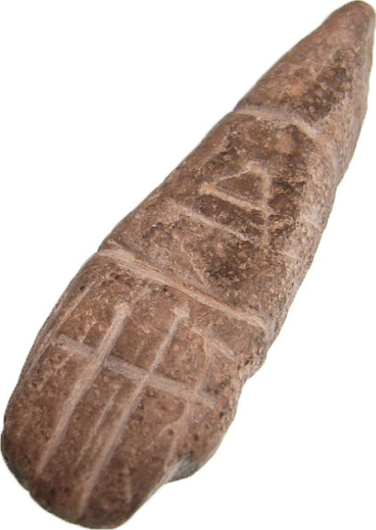 Viking pendant with runic writing, jewelry pendant, Scandinavia ...