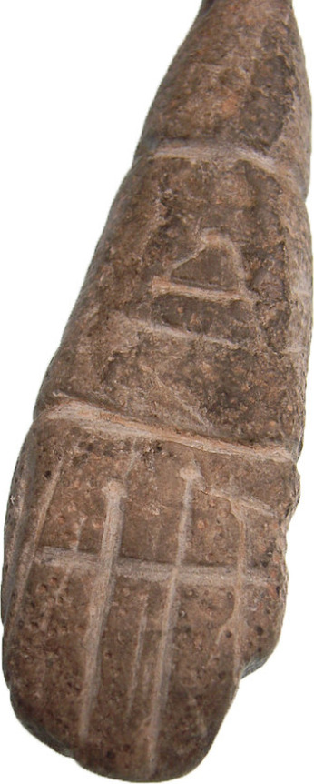 Viking pendant with runic writing, jewelry pendant, Scandinavia ...