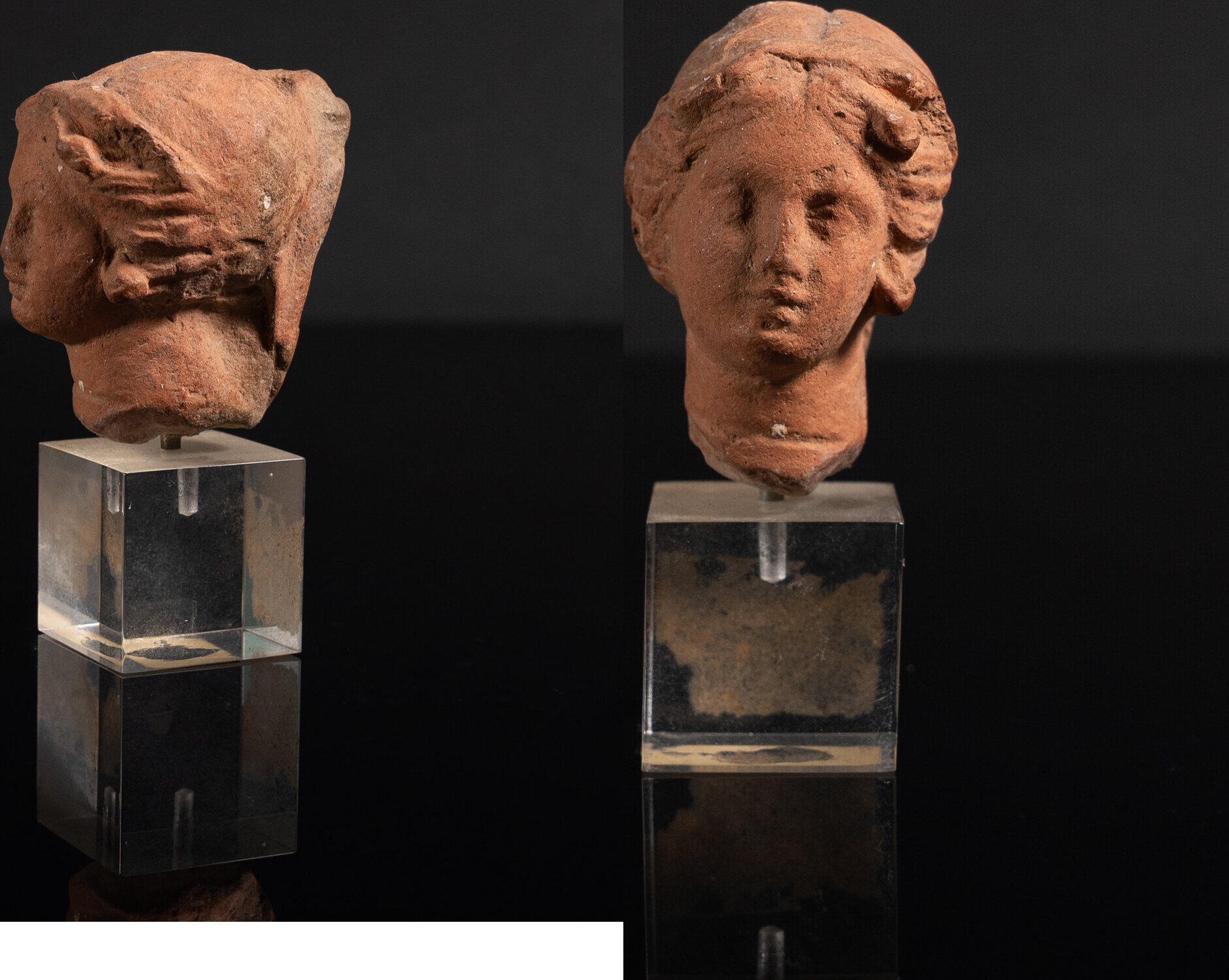 Greek head of the goddess Athena from ancient times | MA-Shops