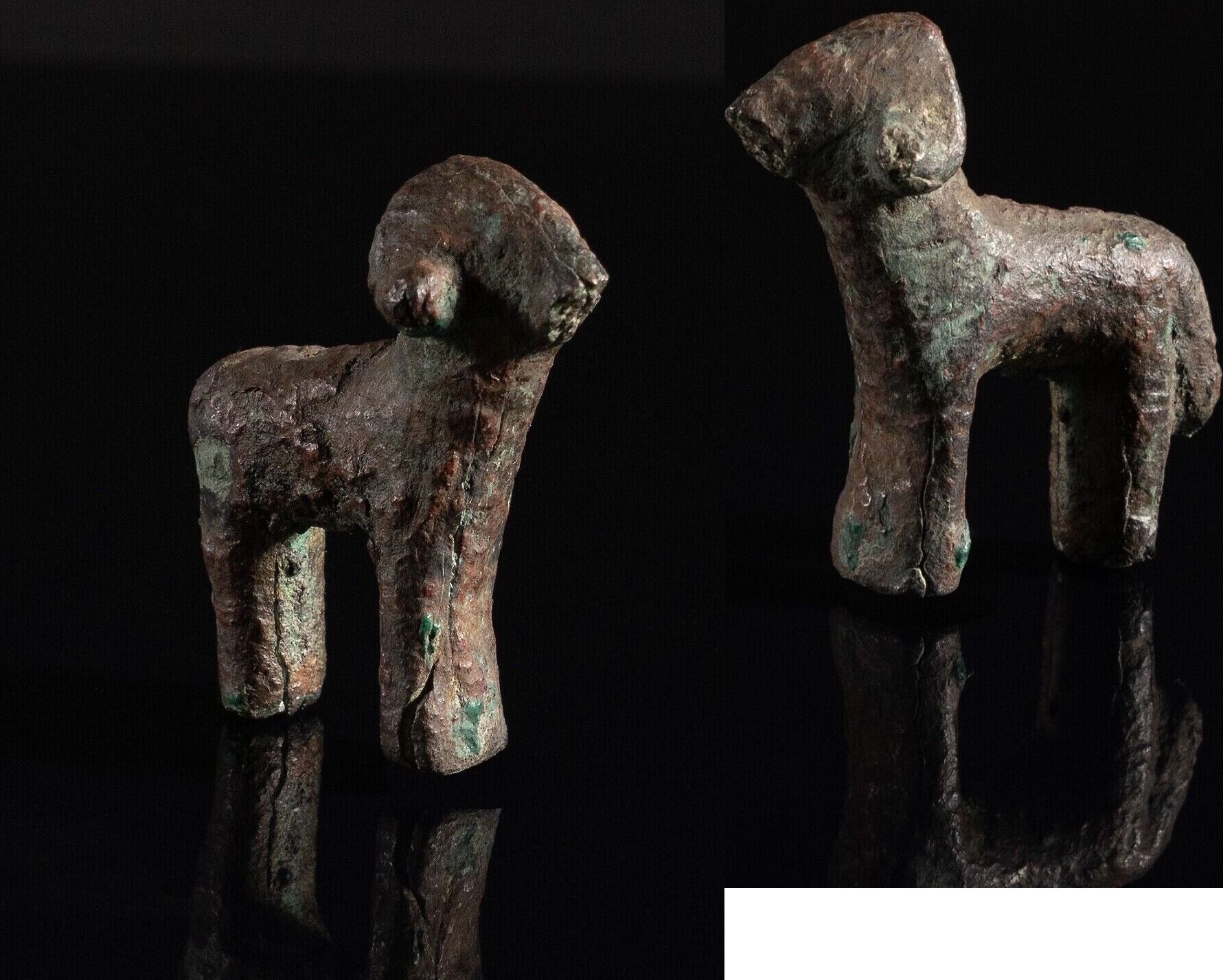 Roman ram bronze figure, votive offering. Animal figure | MA-Shops