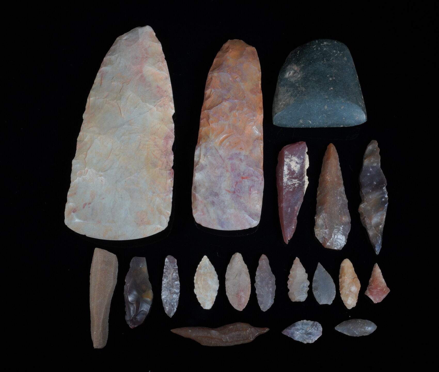 Neolithic stone axes, arrowheads and knife blades | MA-Shops