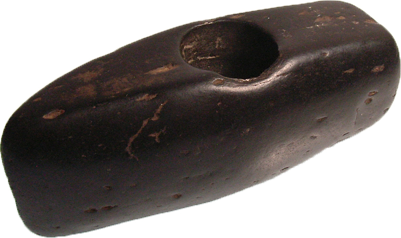 Excellent battle axe: Beautiful basalt LOCHBEIL, Neolithic Stone Age ...