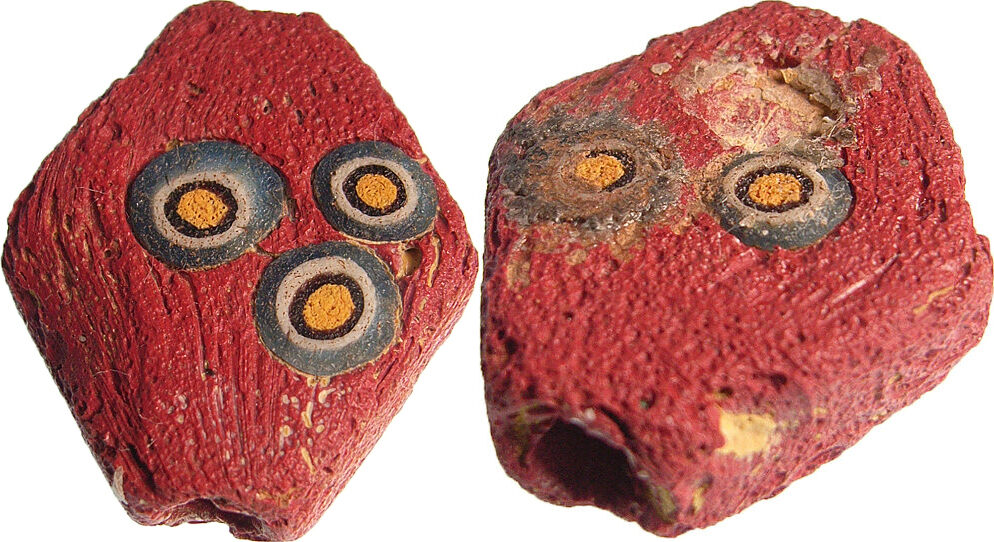 MUSEAL: Rare Roman mosaic eye glass bead, Roman jewellery, ANCIENT ...