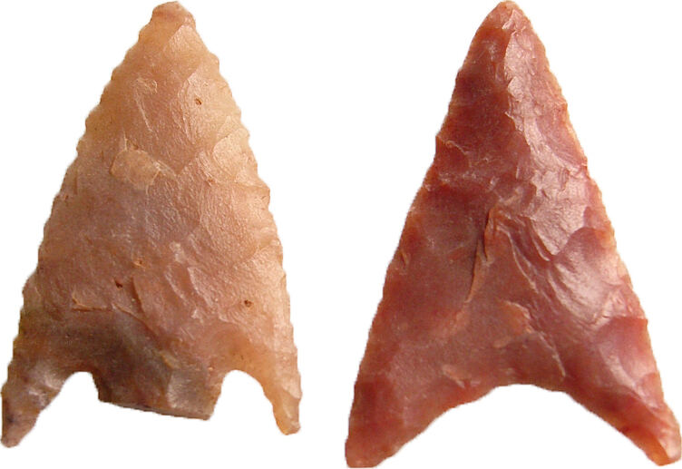 BEST OF: Two barbed arrowheads from the Neolithic / Stone Age ...