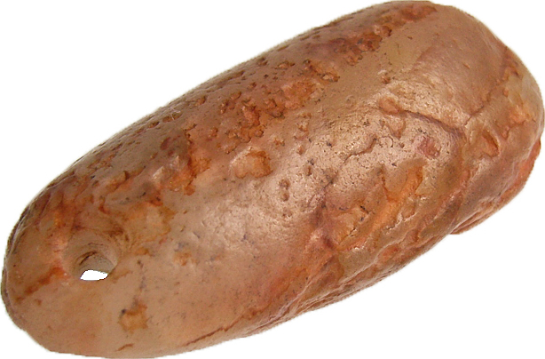 Stone Age: jewelry pendant made of quartzite / Neolithic RARITY, intact ...