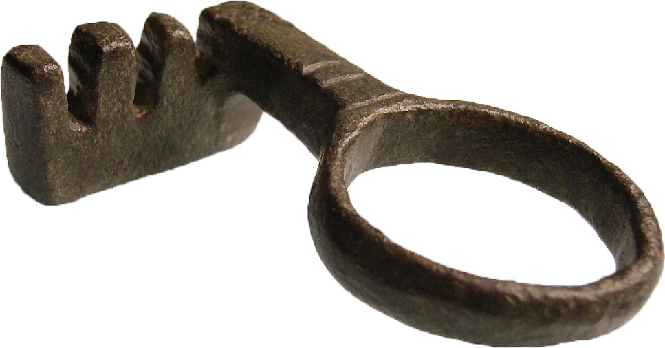 Vz: Roman bronze ring key with beautiful patina, estate collection | MA ...