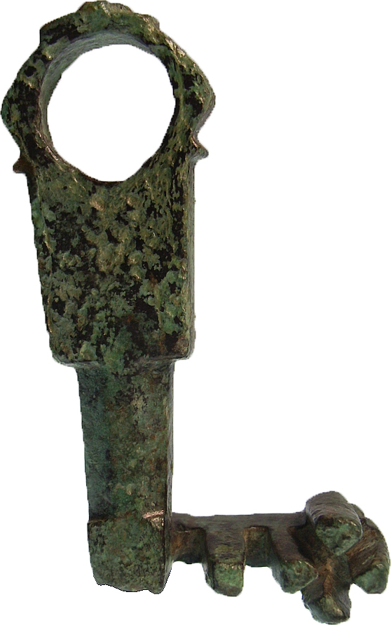 Showpiece: Roman bronze door key - Roman Collection - Roman Empire | MA ...
