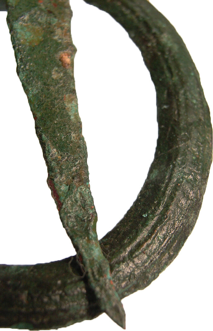 Beautiful bronze Omega fibula, VIKINGS early medieval, Crusader era ...