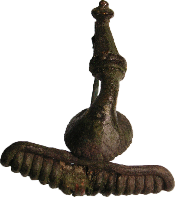 Filigree Roman trumpet fibula, ancient ROMANS COLLECTION, rare | MA-Shops