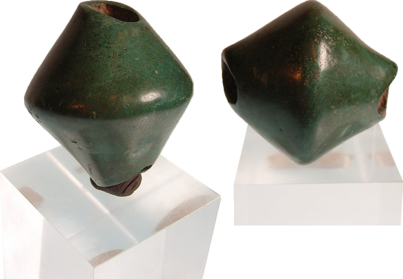 UNIQUE: Solid decorative bead in a conical shape from the Bronze Age ...
