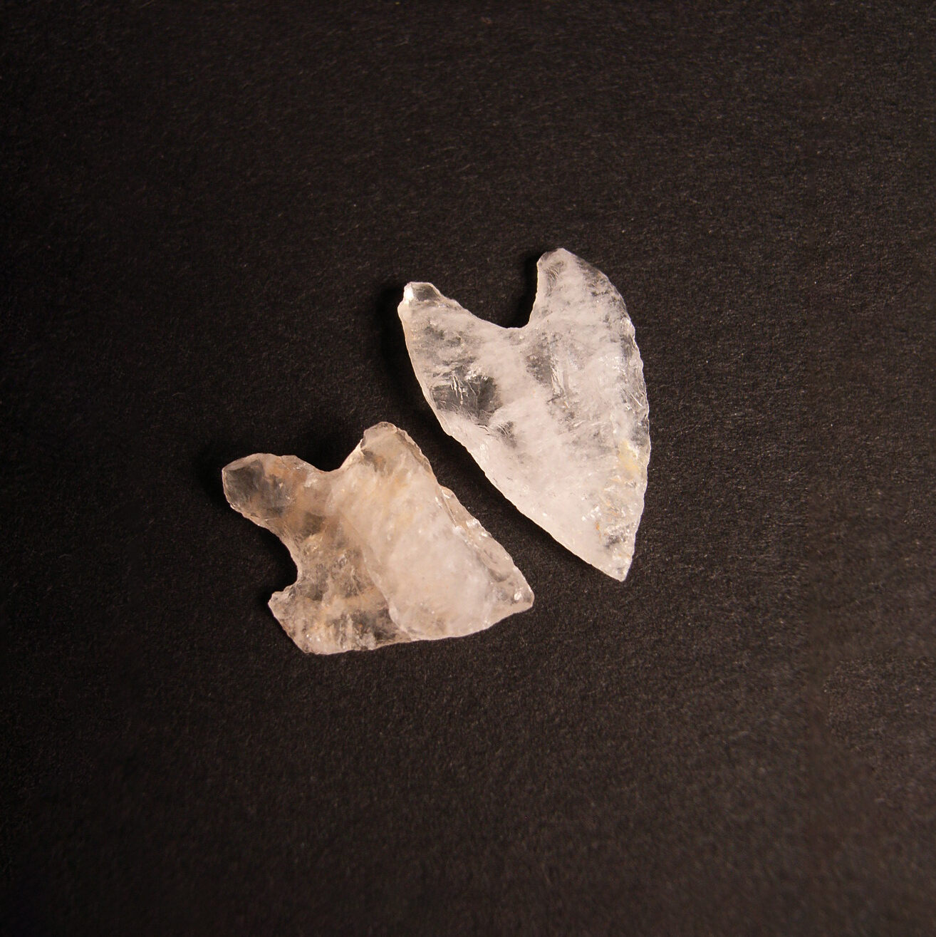 BEST OF: Arrowhead made of rock crystal from the Neolithic / Stone Age ...