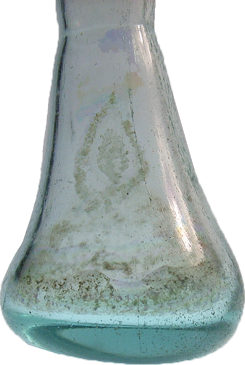 Roman glass bottle/ointment vessel, unguentarium, balsamarium ...