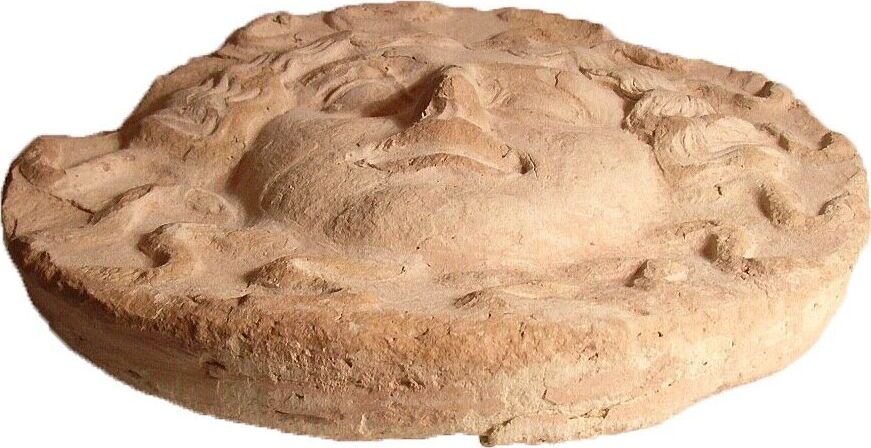 Large Roman antefix with Medusa head - Roman collection RARE | MA-Shops