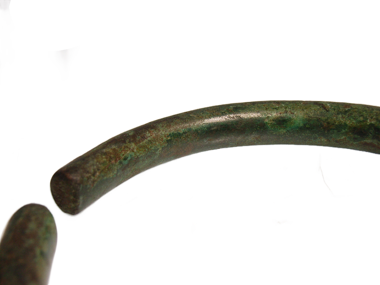 RARITY: Solid Bronze Age bracelet, Celtic collection, 11-7. century B.C ...