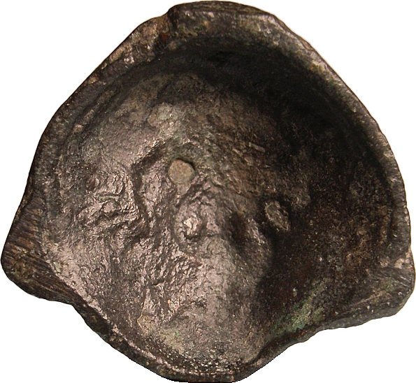 Roman: Human face / head appliqué, Roman collection - 1st-3rd cent ...