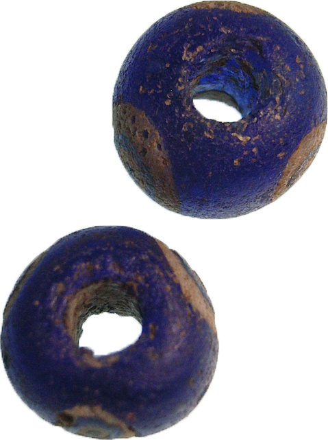 EXCELLENT: 2 Roman eye beads, jewelry bead - Roman - antique jewelry ...