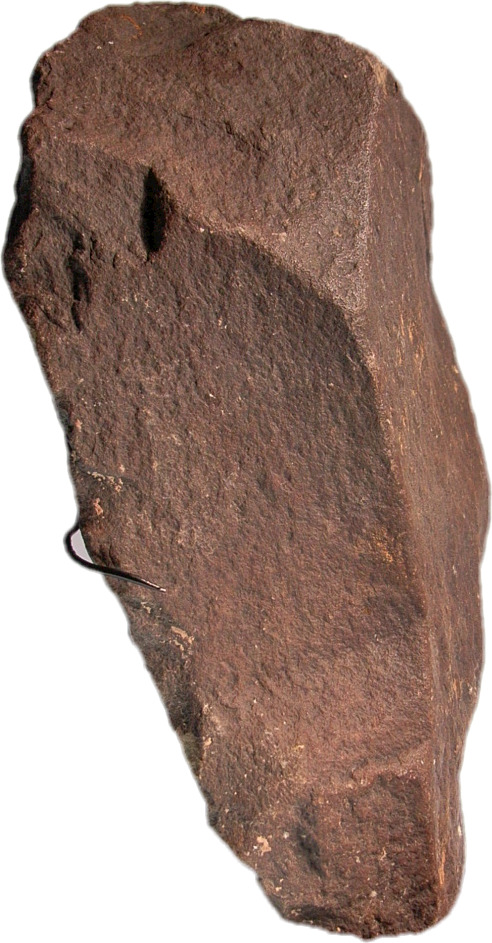 Paleolithic: bifacial hand ax from the Palaeolithic, SAHARA COLLECTION ...