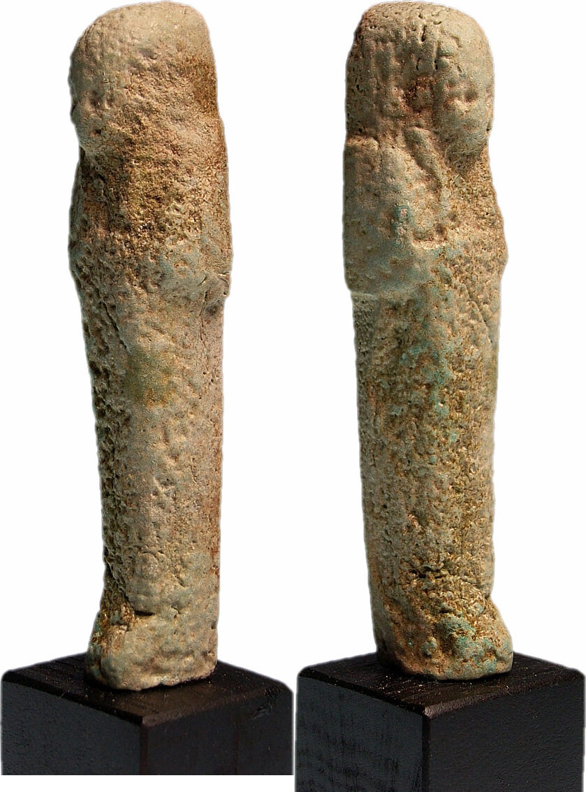 Ancient Egyptian Shabti Faience Statue Ancient Egypt Third Intermediate ...