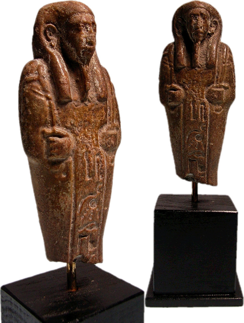 Egyptian Shabti Shabti Figurine Statue with Decoration Ancient Egypt 12 ...