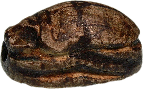 Egyptian scarab beetle with hieroglyphs, pendant ancient Egypt ...