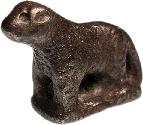 Roman silver figure in animal form, Roman collection of ancient Rome ...
